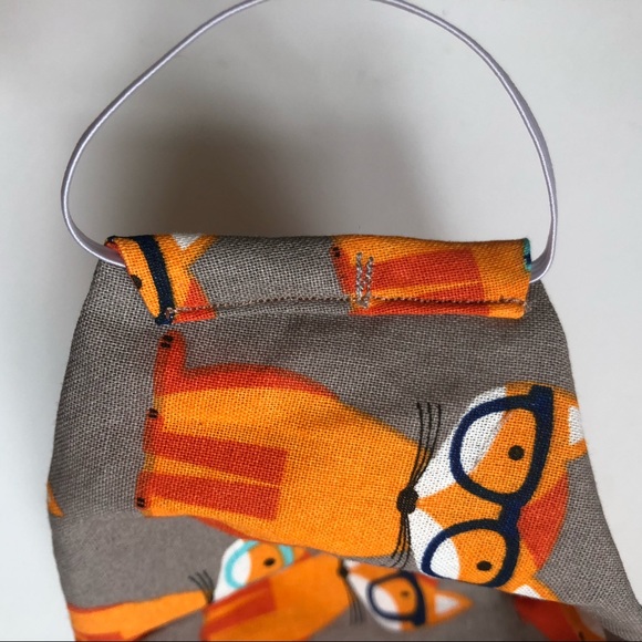 Accessories | New Adult Small Fox Print Face Mask Cotton | Poshmark